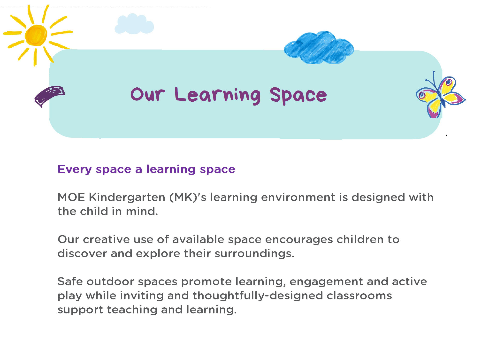 Our Learning Space